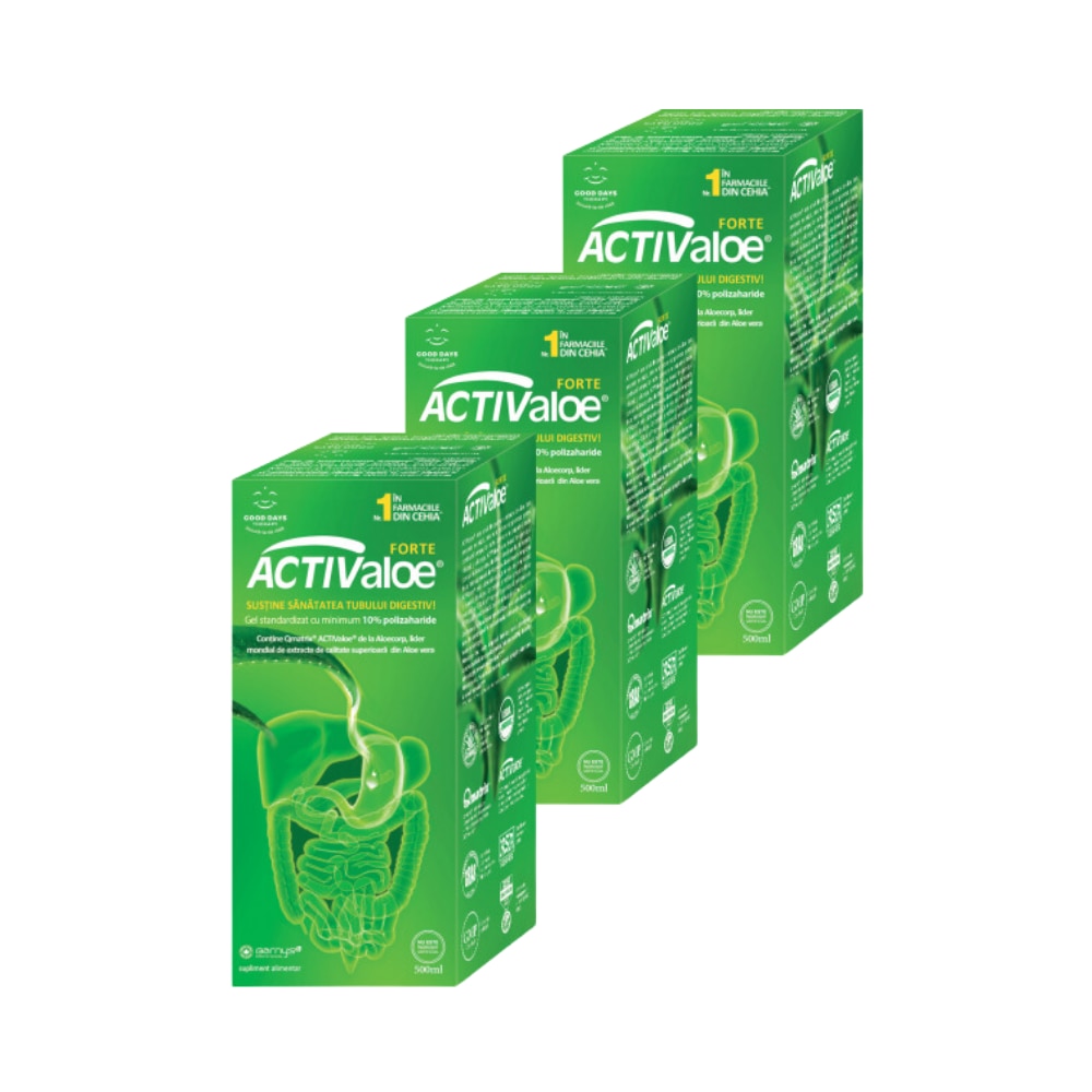 Pachet 3 cutii ACTIValoe™ Forte - 500 ml - eMAG.ro