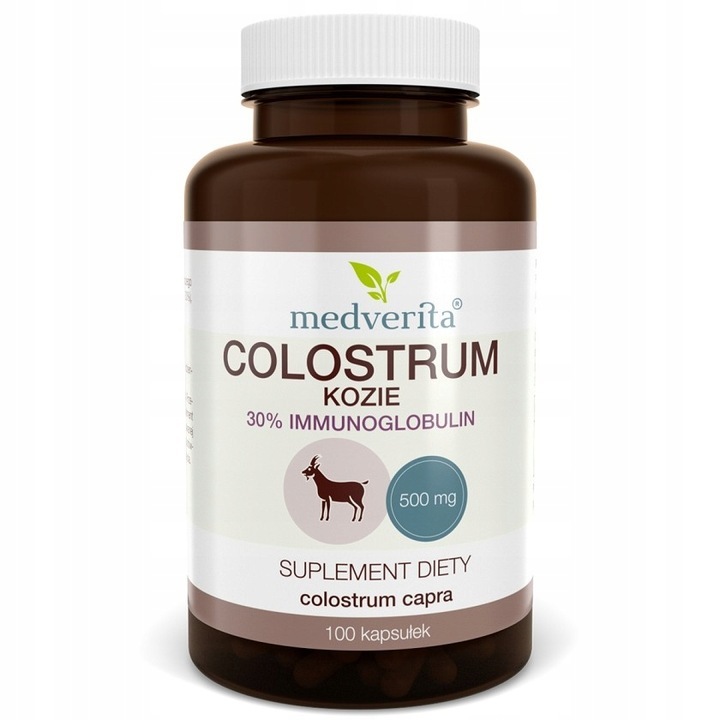 Supliment alimentar, Medverita, Colostru de capra 30% imunoglobuline ...