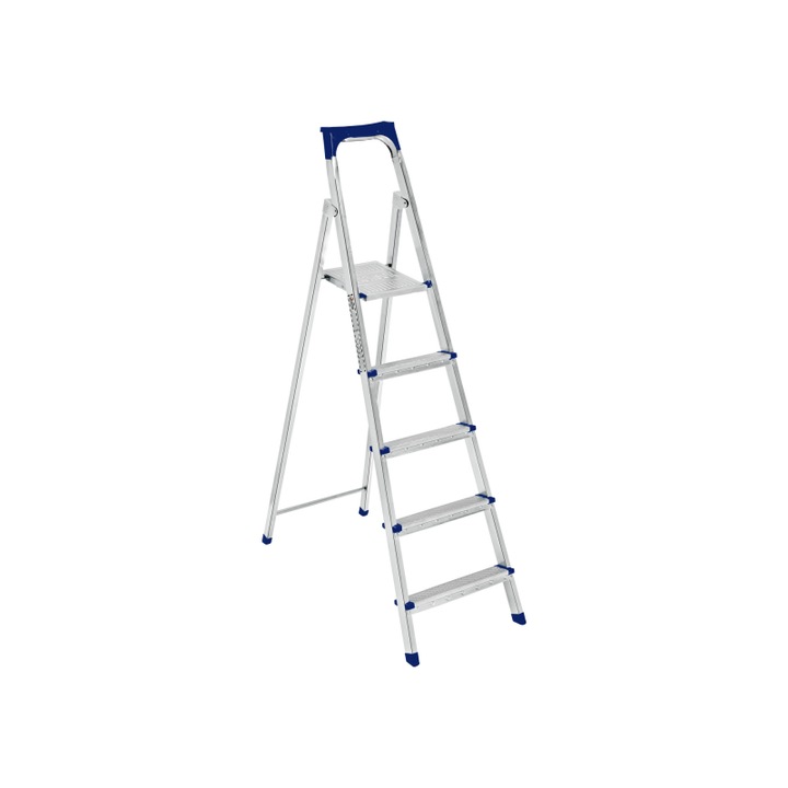 Scara Pliabila Dubla cu Platforma Plianta, Metalica, Design Special ...