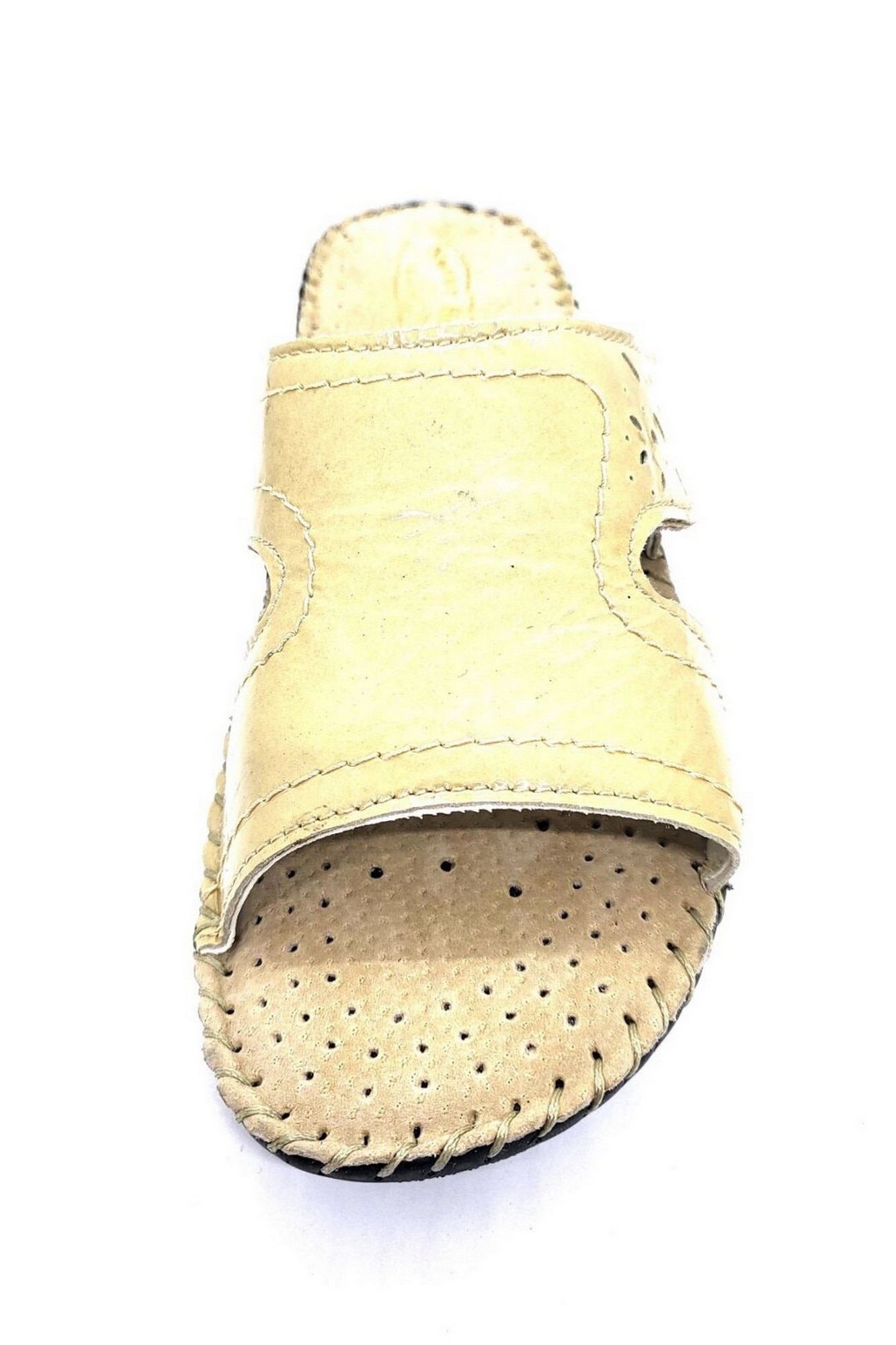 Saboti dama, 30007 bej lac, Natur Soft, 38 EU - eMAG.ro