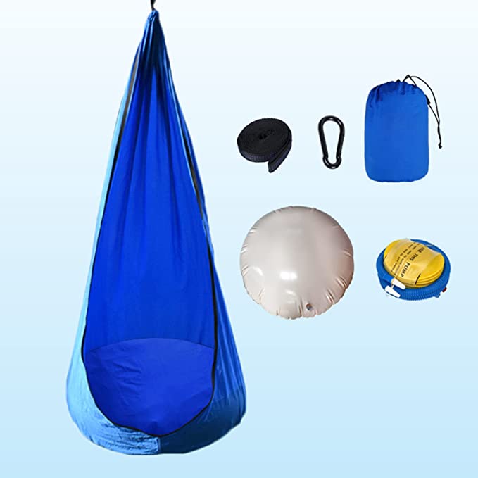 Hamac suspendat pentru copii, tip leagan, 70x150 cm pana la 80 kg ...