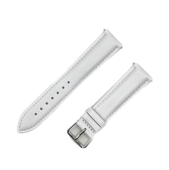 Curea ceas, Piele Naturala, Alb, 22mm - eMAG.ro