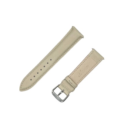 Curea ceas, Piele naturala, Bej, 16mm - eMAG.ro