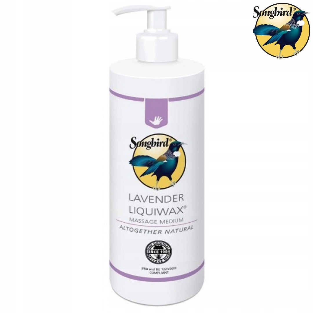 Ceara de masaj lichida lavanda, cu pompa, Songbird, 500 ml - eMAG.ro