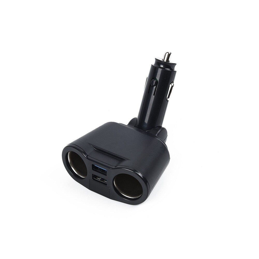 Incarcator auto splitter bricheta/2 x USB cu Led si afisaj DIGIMAT ...