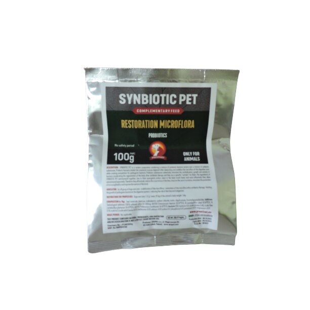 Probiotice si prebiotice, Synbiotic Pet, 100 g - eMAG.ro