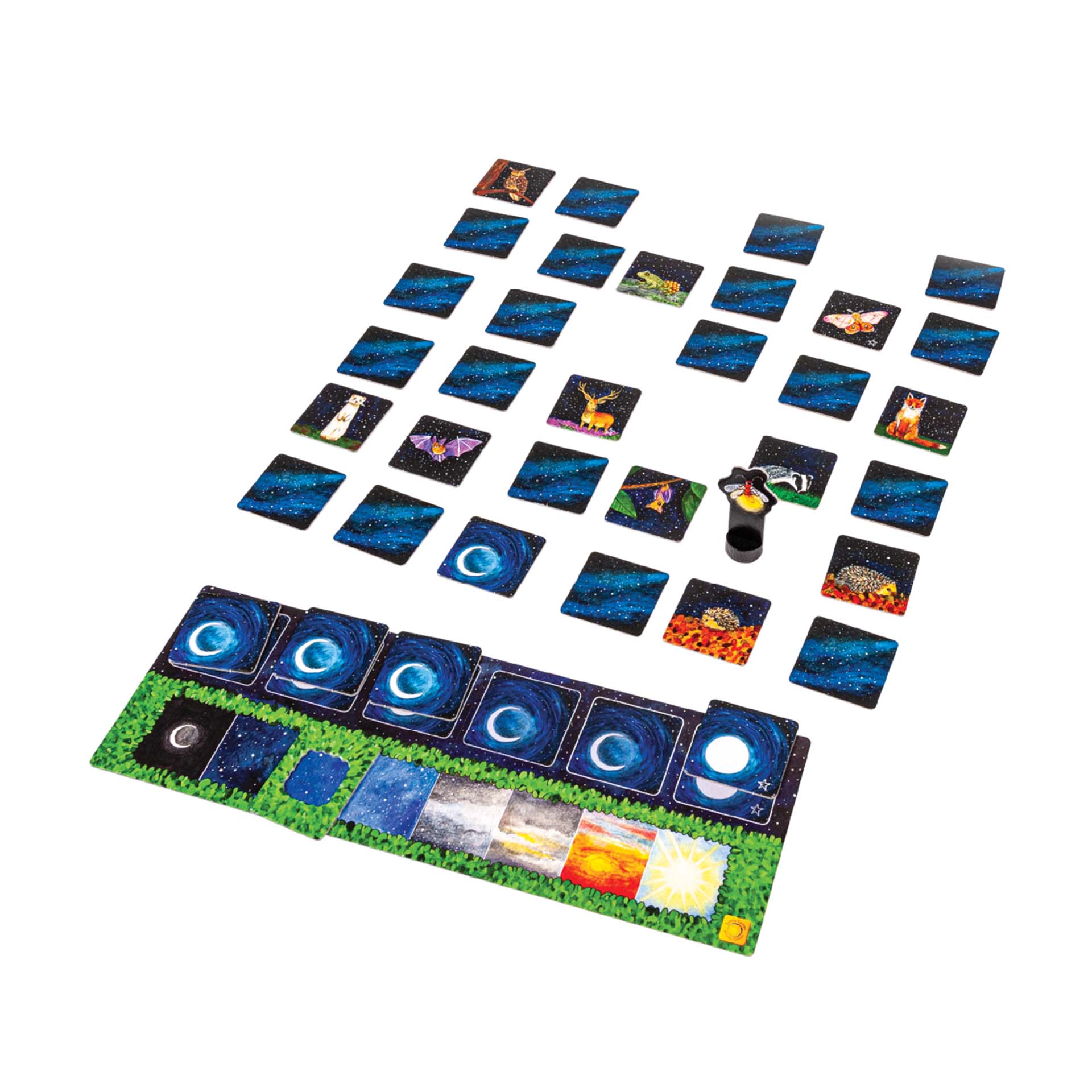 Joc cooperativ de memorie Sunny Games, Animale nocturne - eMAG.ro