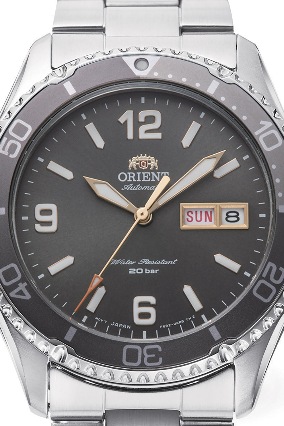 ORIENT, Автоматичен часовник от неръждаема стомана, Сребрист - eMAG.bg