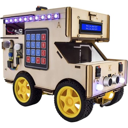 Kit Start Masina Smart RV Robot pentru programare STEM Arduino, KS0507 ...
