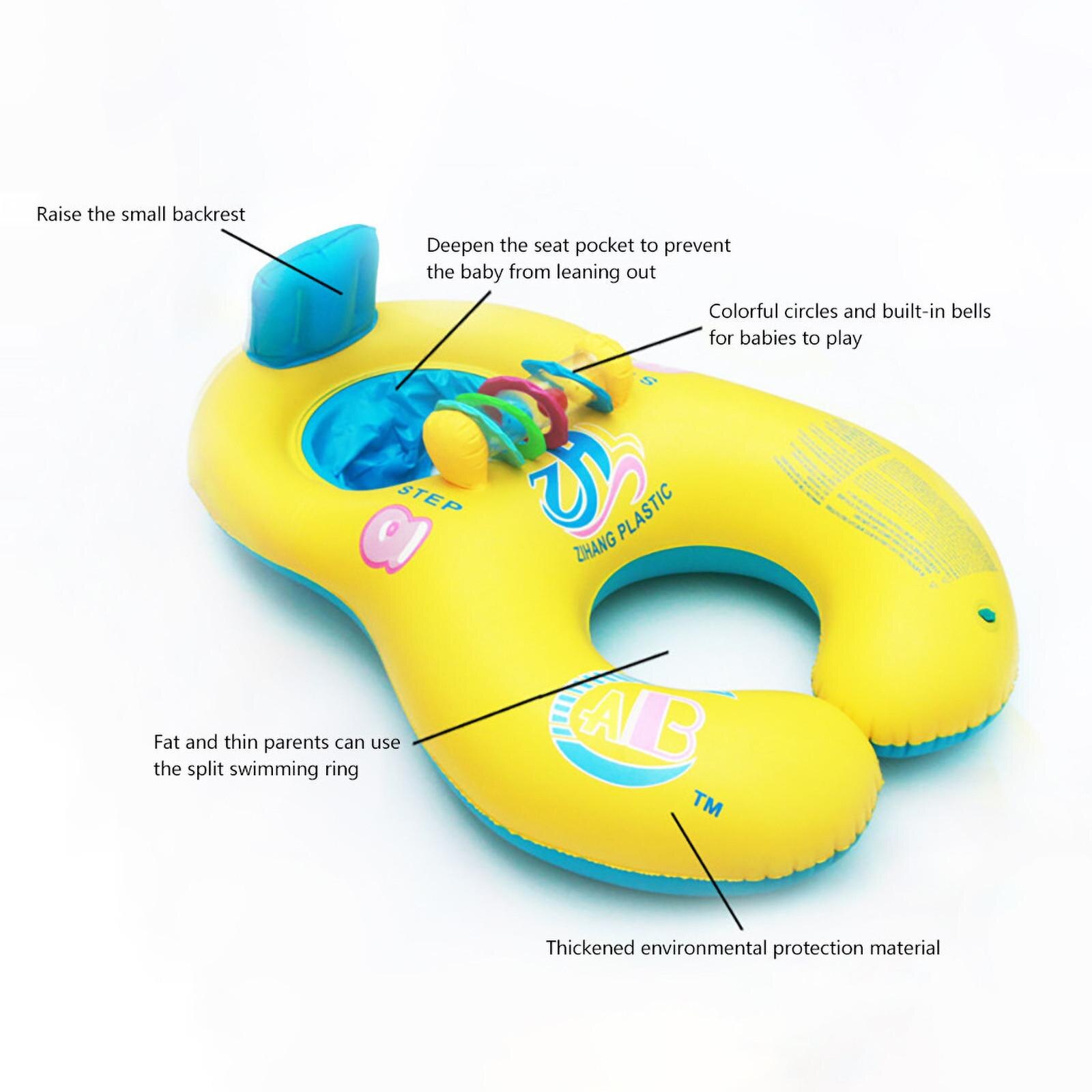 Colac Dublu Mama si Copilul cu acoperis detasabil, galben - eMAG.ro