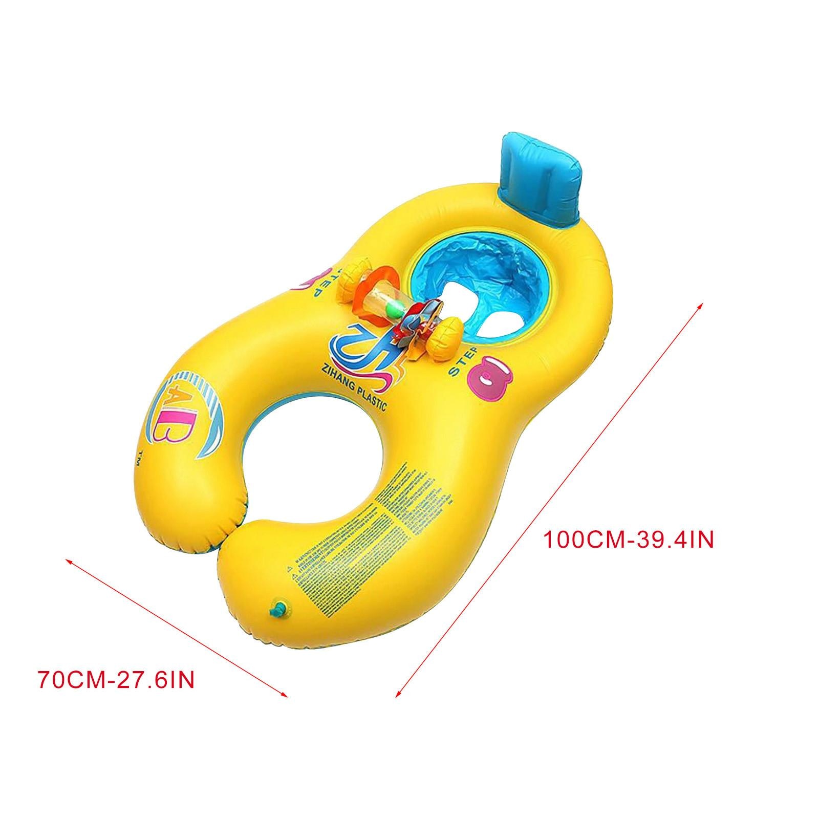 Colac Dublu Mama si Copilul cu acoperis detasabil, galben - eMAG.ro