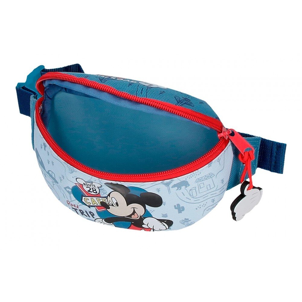 Borseta talie baieti, Mickey Mouse Road Trip, 27x11x6.5 cm - eMAG.ro