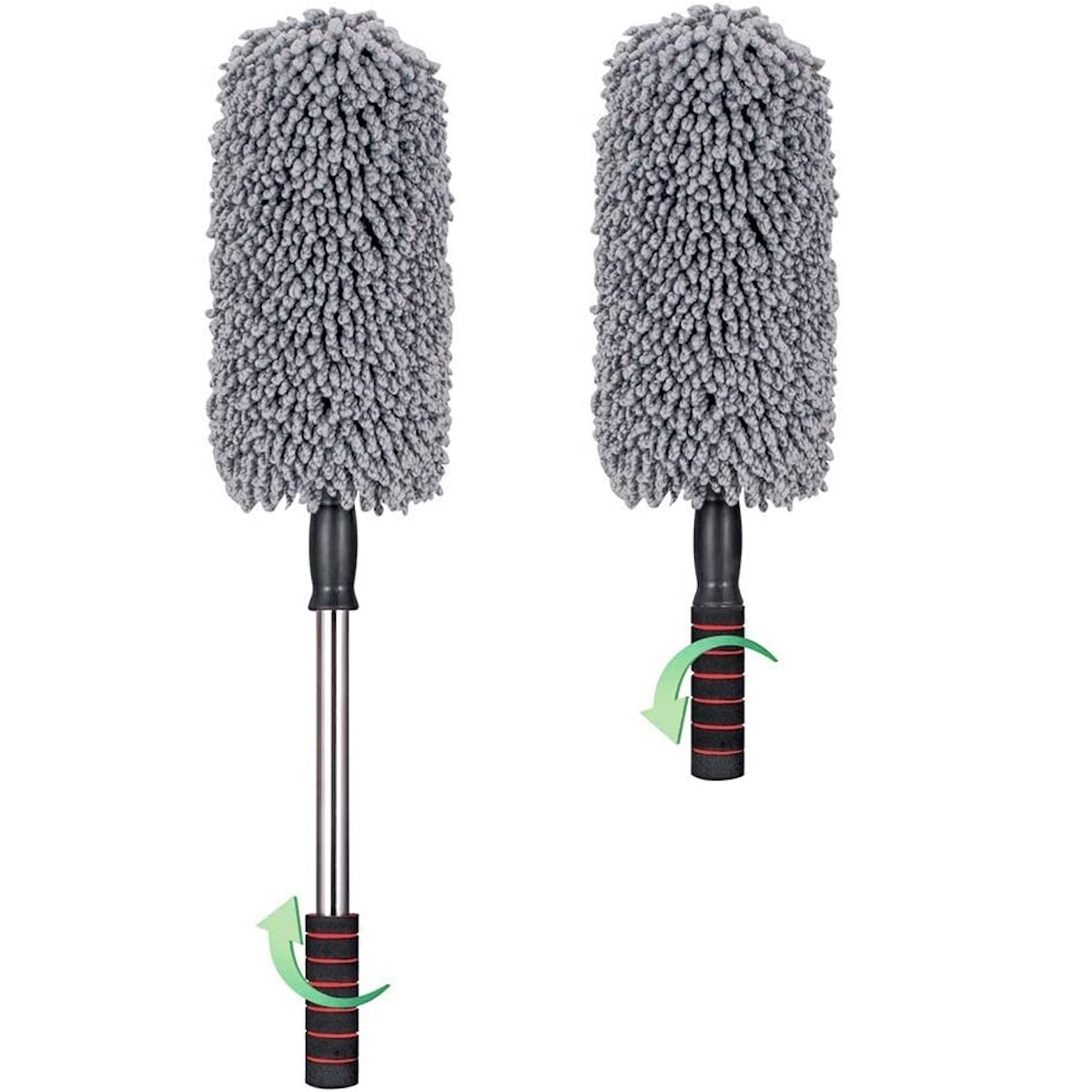 Perie mare de sters praful si lustruit caroseria auto cu maner ...