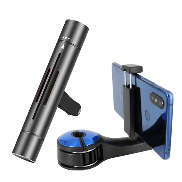Set 2 x Accesorii masina, aparat odorizare auto metalic cu prindere pe ...
