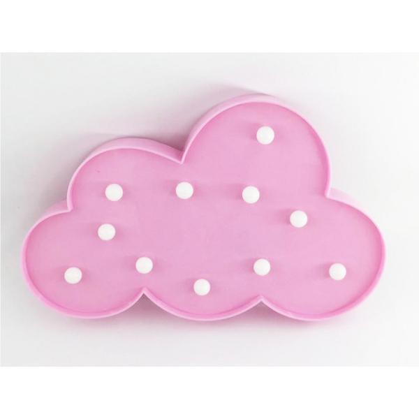 LED нощна лампа Norisor, 11 светодиода, Розов - eMAG.bg