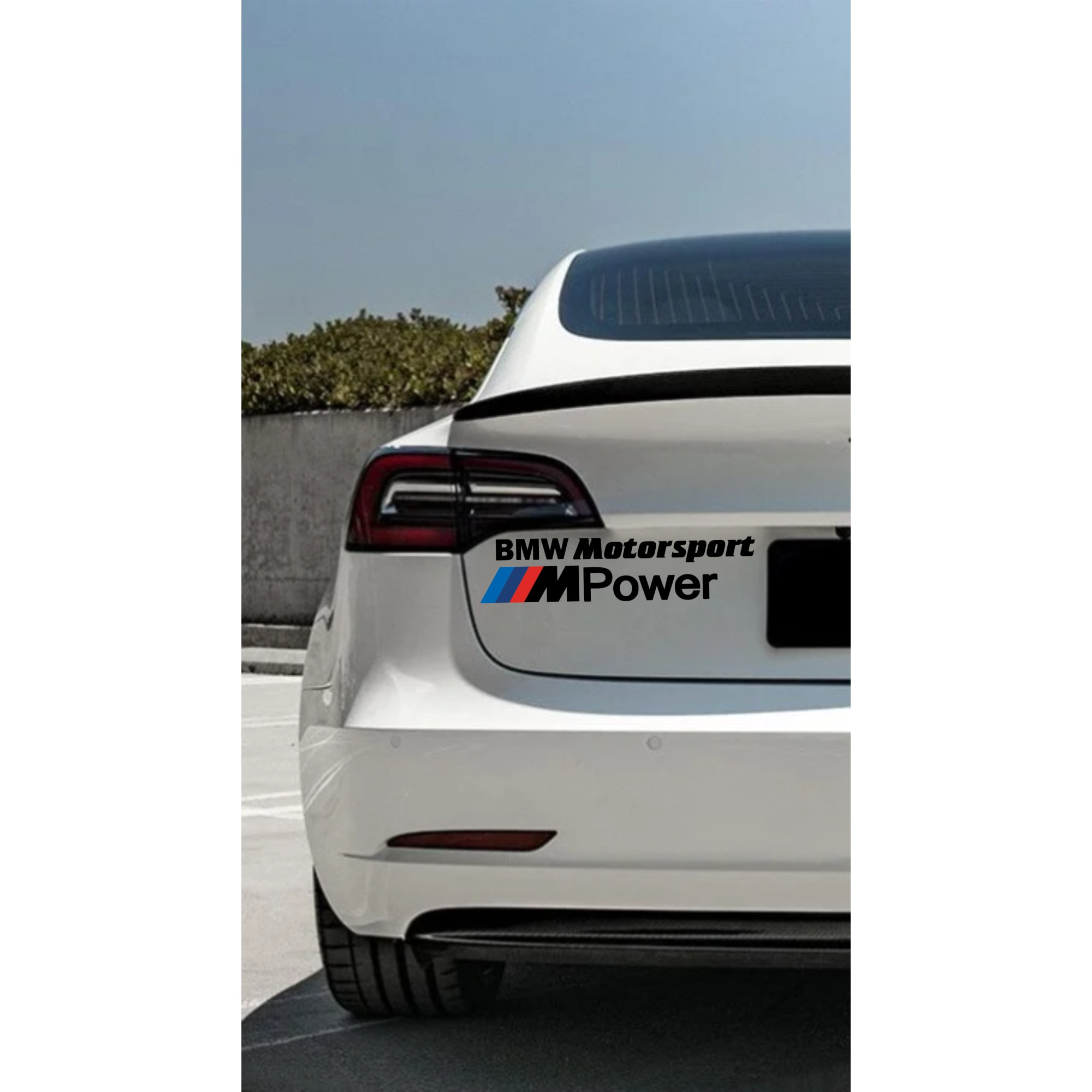 Sticker auto, BMW M power, set, negru, 45 x 3-26 x 5 - eMAG.ro