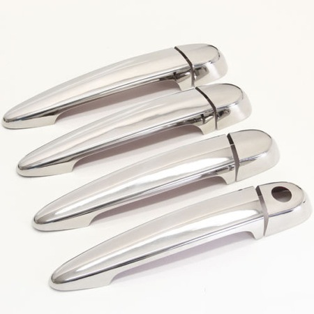 Set 8 ornamente cromate manere portiere compatibile BMW BMW X1 E84, X3 ...