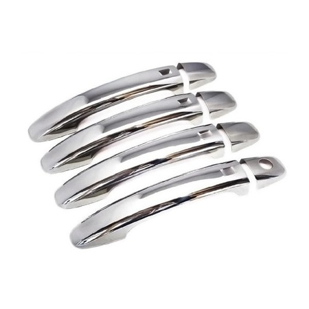 Set 8 ornamente cromate manere portiere compatibile AUDI A1, A4 B8, A5 ...