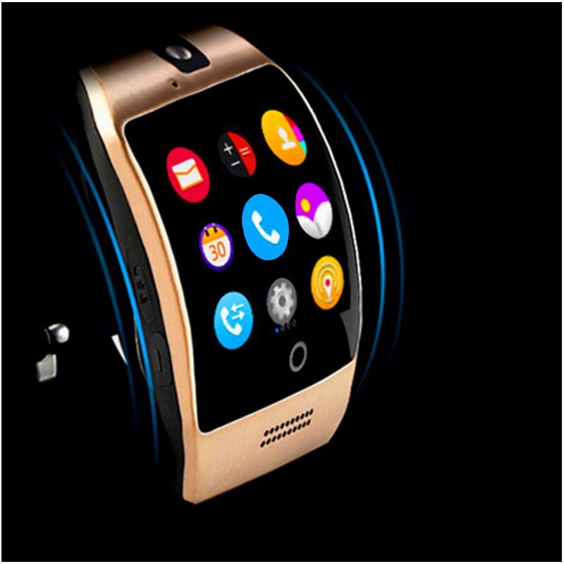 Ceas Smartwatch Vogue Q18 Curved cu Camera si Telefon 3G, Display 1.54 ...