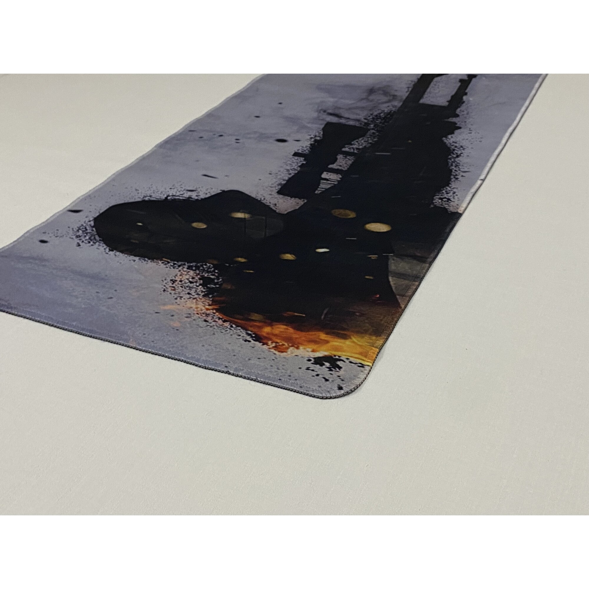 Mousepad format Deskmat pentru gaming, Sniper Rifle Shadow, 800 x 300 x ...