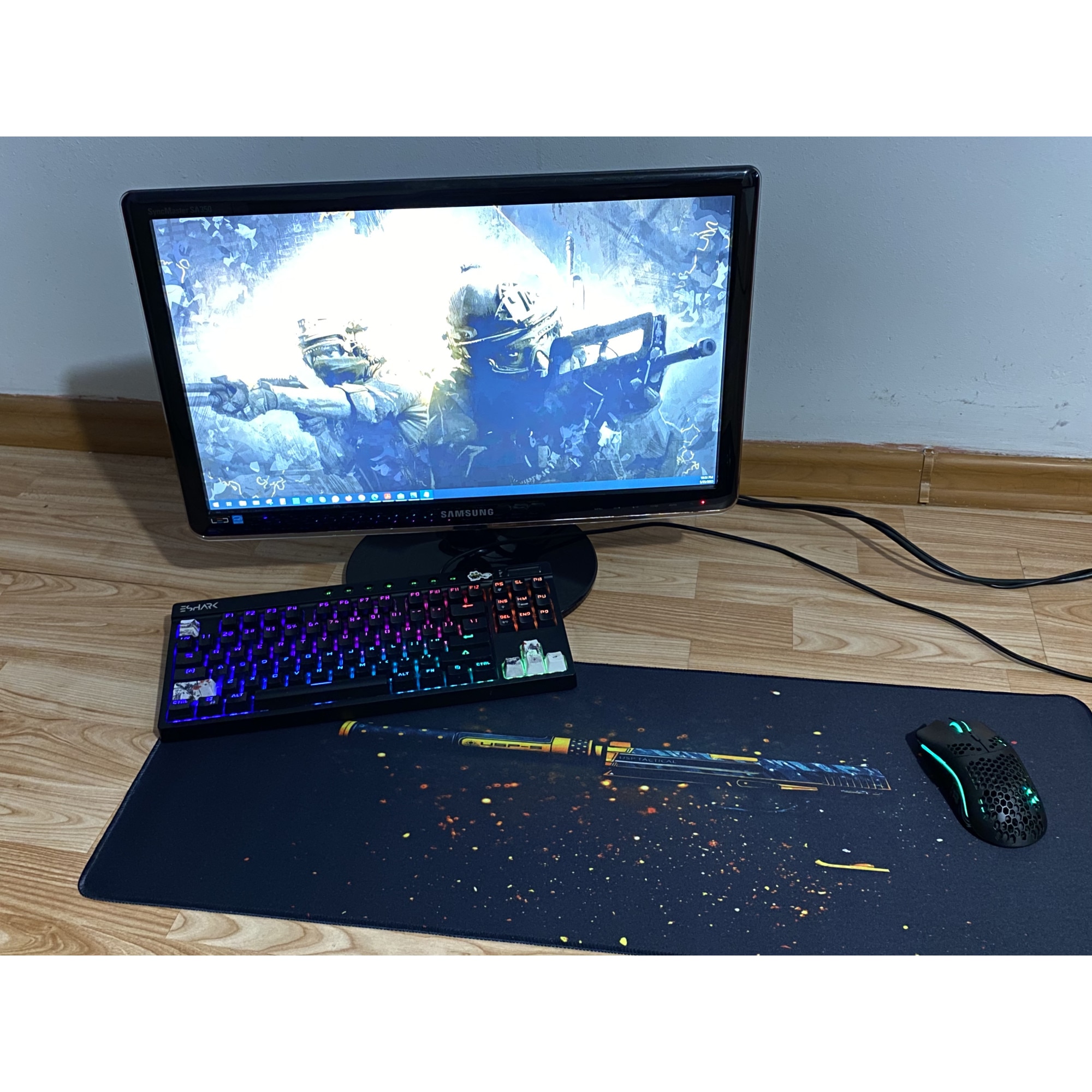 Mousepad format Deskmat pentru gaming, USP-5, 800 x 300 x 2 mm - eMAG.ro