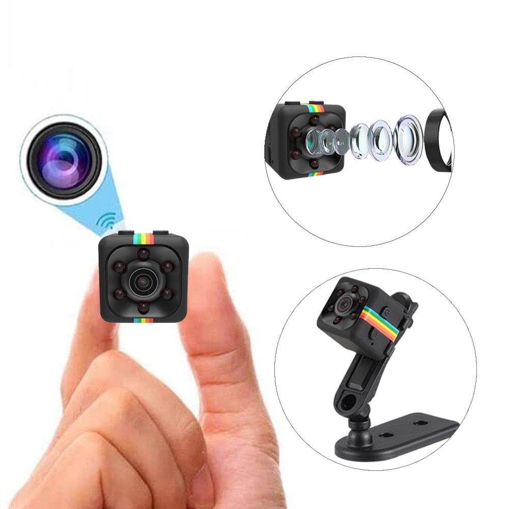 Camera de supraveghere, Pentru interior, Wi-Fi, 1080P, Negru - eMAG.ro