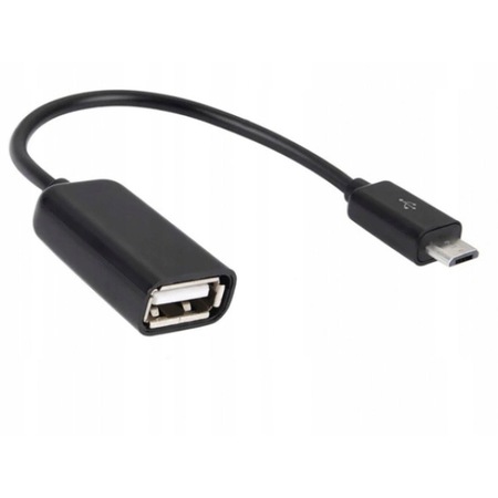 Adaptor OTG universal, USB la Micro USB, Negru - eMAG.ro