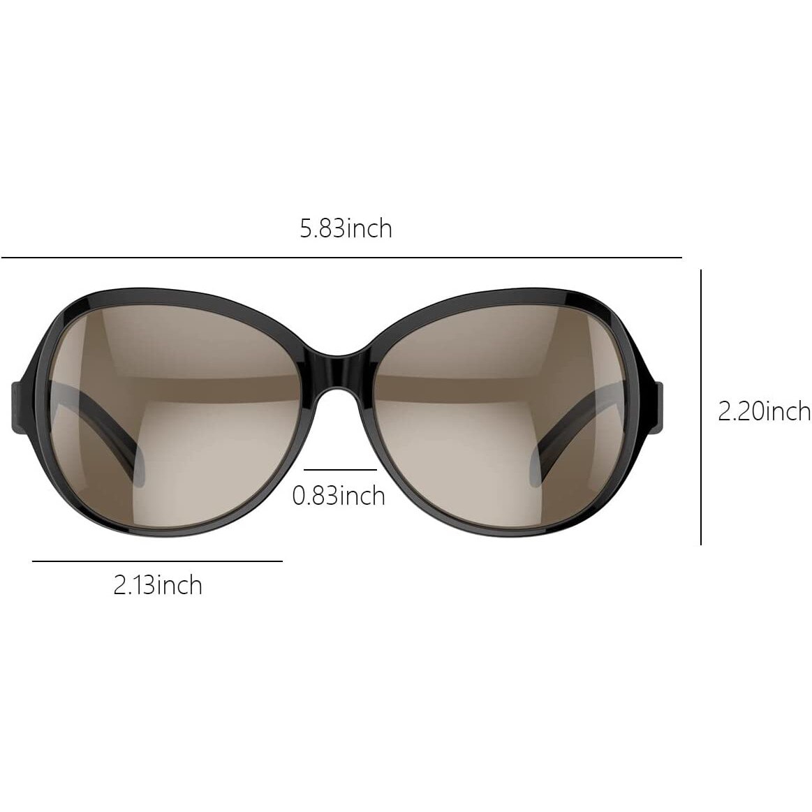 Ochelari Smart Bluetooth V5.3, 3 in 1 Stereo, Play Music, Touch Control ...