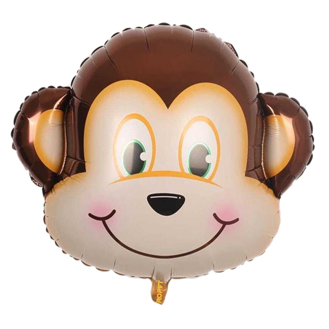 Balon folie, forma cap de maimuta, 63.5cm, Ropet - eMAG.ro