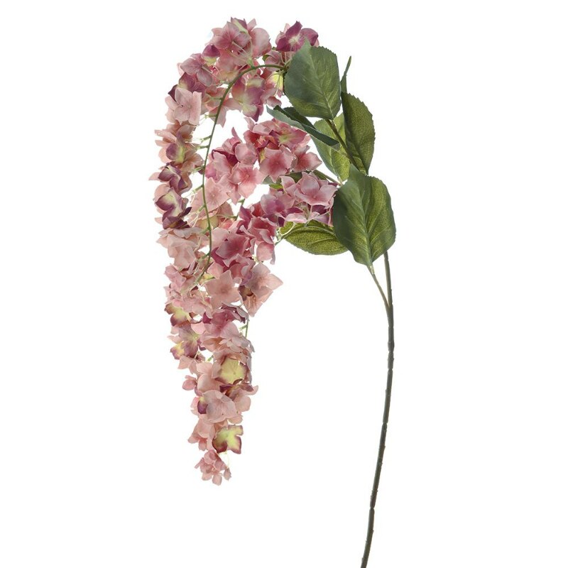 Set 3 crengi Hydrangea, 120cm, Roz - eMAG.ro