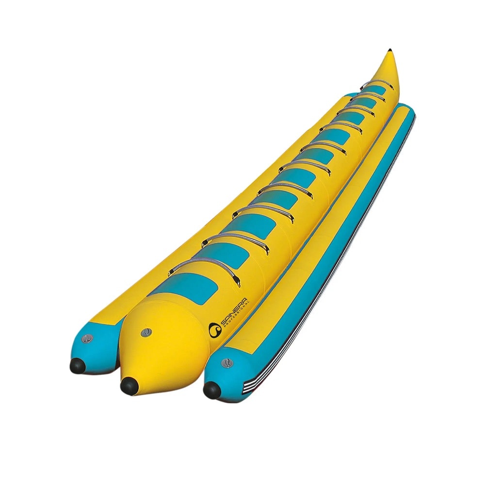 Banana gonflabila profesionala cu 10 locuri, Spinera, PVC, Galben ...