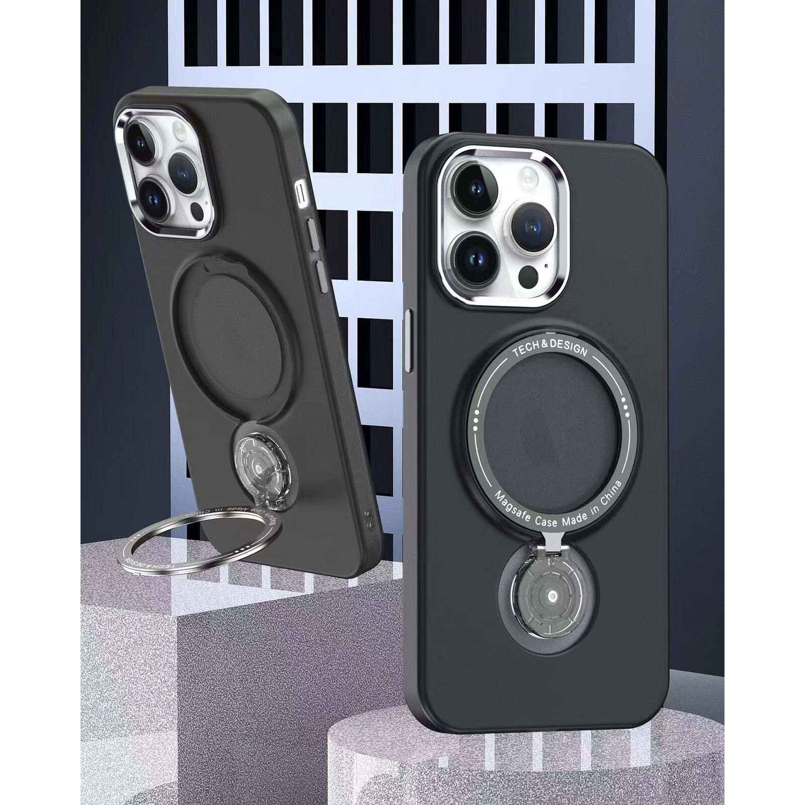 Протектор Flippy с безжично зареждане, технология Magsafe, TPU, за ...