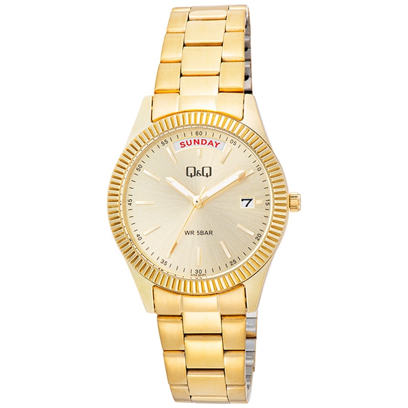 Ceas analog pentru femei, Q&Q, Auriu - eMAG.ro