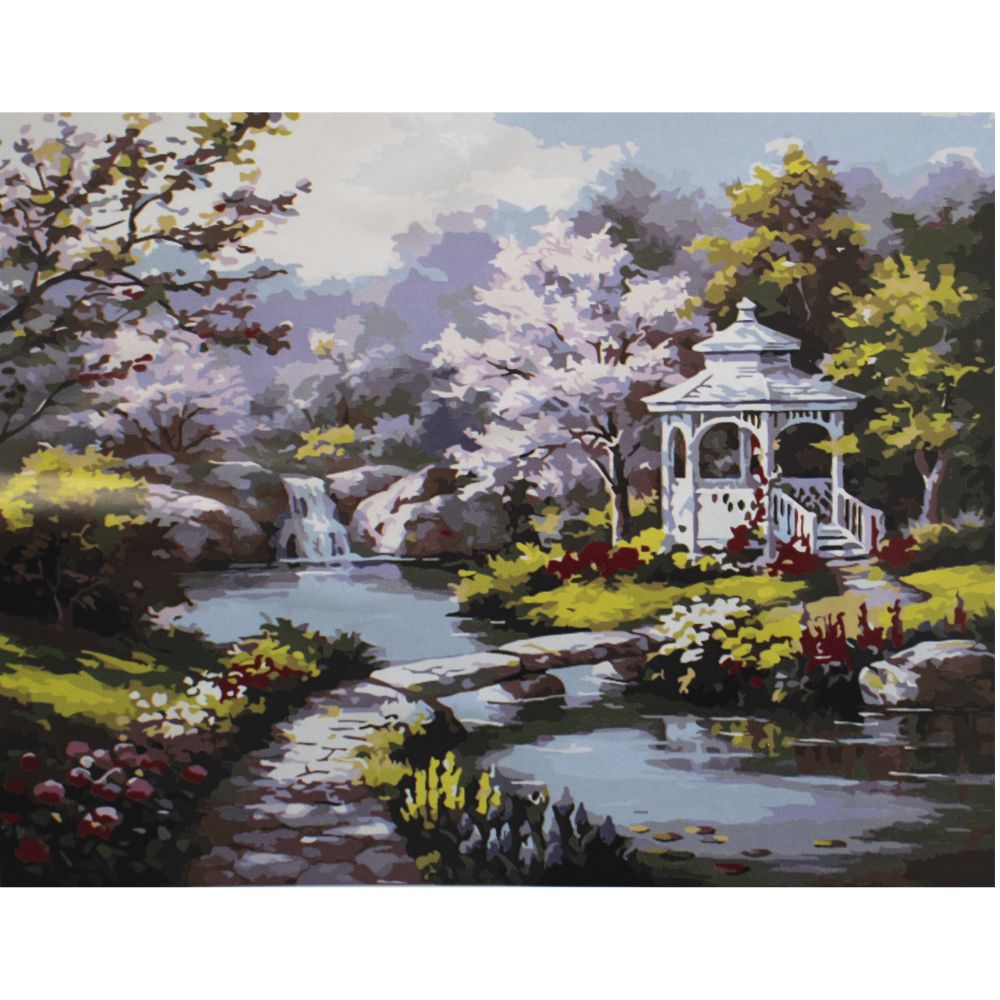 Kit pictura pe numere, Maxima, 50x40 cm, Model 24, Multicolor - eMAG.ro