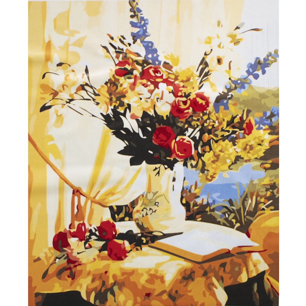 Kit pictura pe numere, Maxima, 50x40 cm, Model 31, Multicolor - eMAG.ro