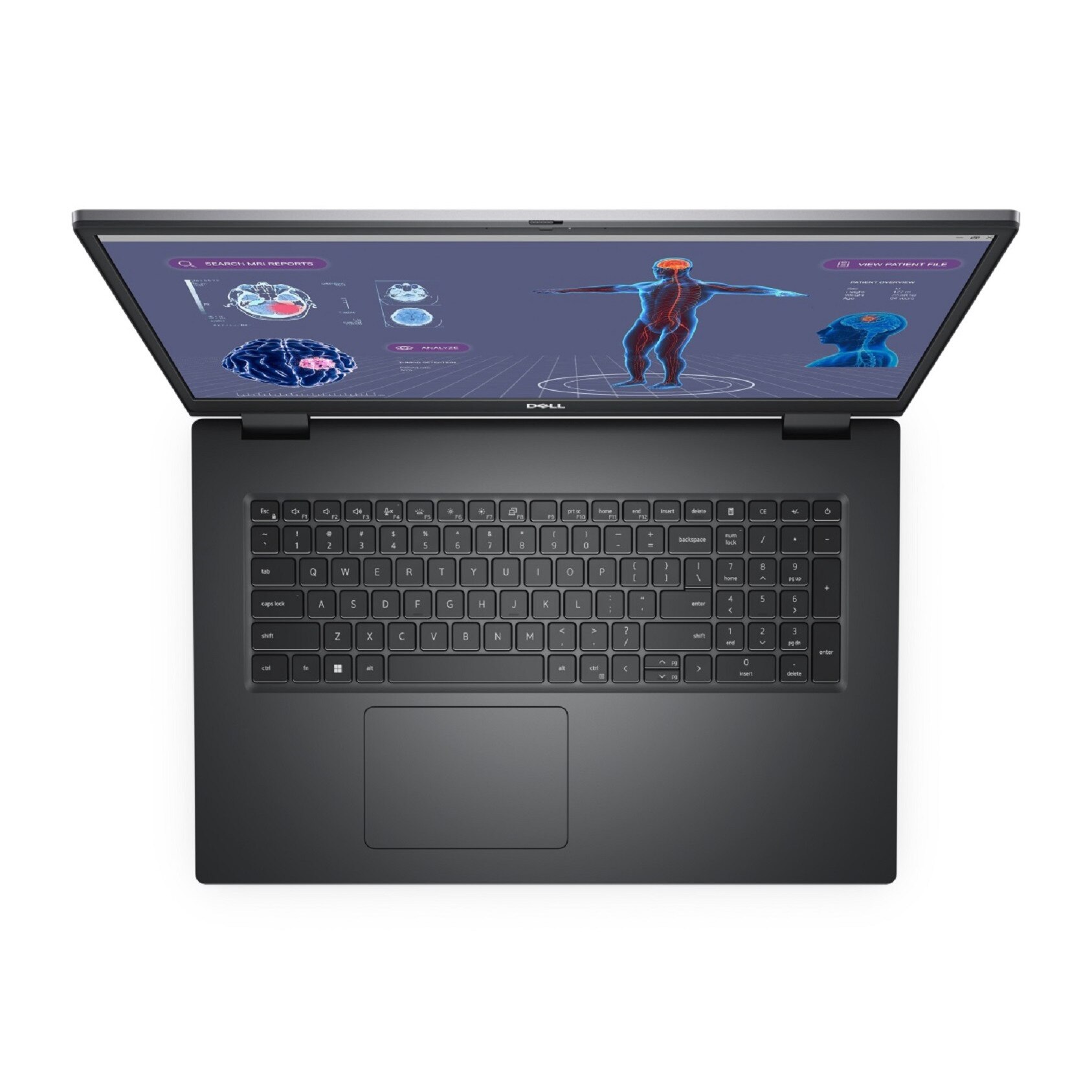 Лаптоп Dell Precision 7780, N003P7780EMEA.VP.250SSD, 17.3", Intel Core ...