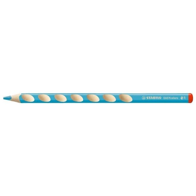 Creion colorat Stabilo Easycolors, bleu - eMAG.ro