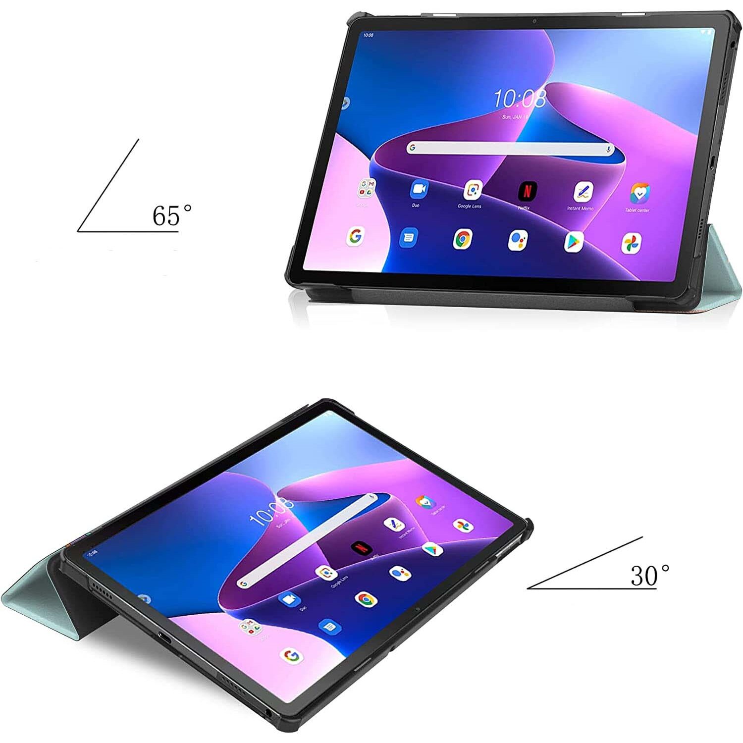 Smart Cover tablet tok, Lenovo Tab M10 Plus 10,6 hüvelykes TB-128 2022 ...