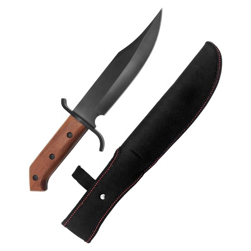 Cutit outdoor, Columbia, lnox/Lemn, Maro, 32.5 cm - eMAG.ro