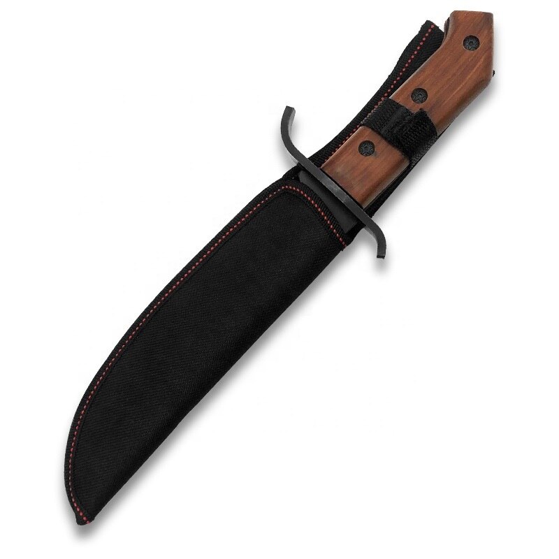 Cutit outdoor, Columbia, lnox/Lemn, Maro, 32.5 cm - eMAG.ro