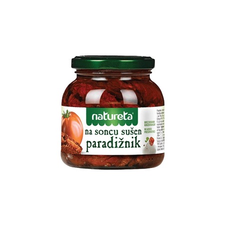 Rosii deshidratate in ulei de floarea soarelui, Natureta, 270 g - eMAG.ro