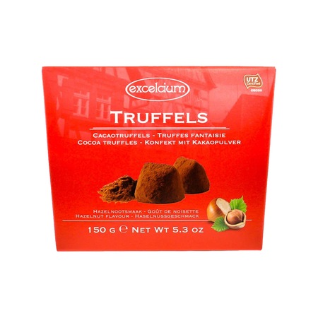 Белгийски трюфели с лешници, Excelcium, 150гр - eMAG.bg