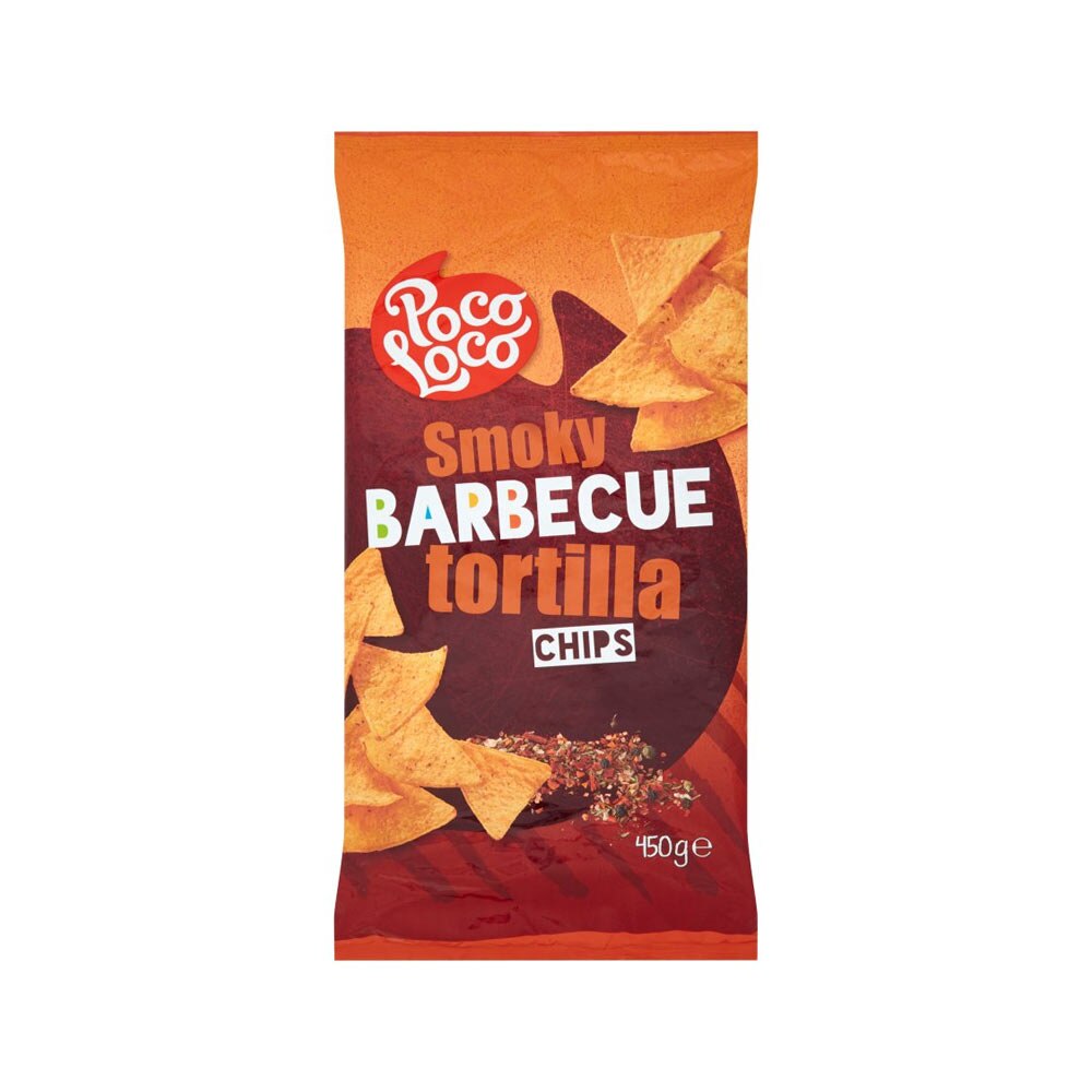 Барбекю царевичен чипс, Poco Loco, 450гр - eMAG.bg