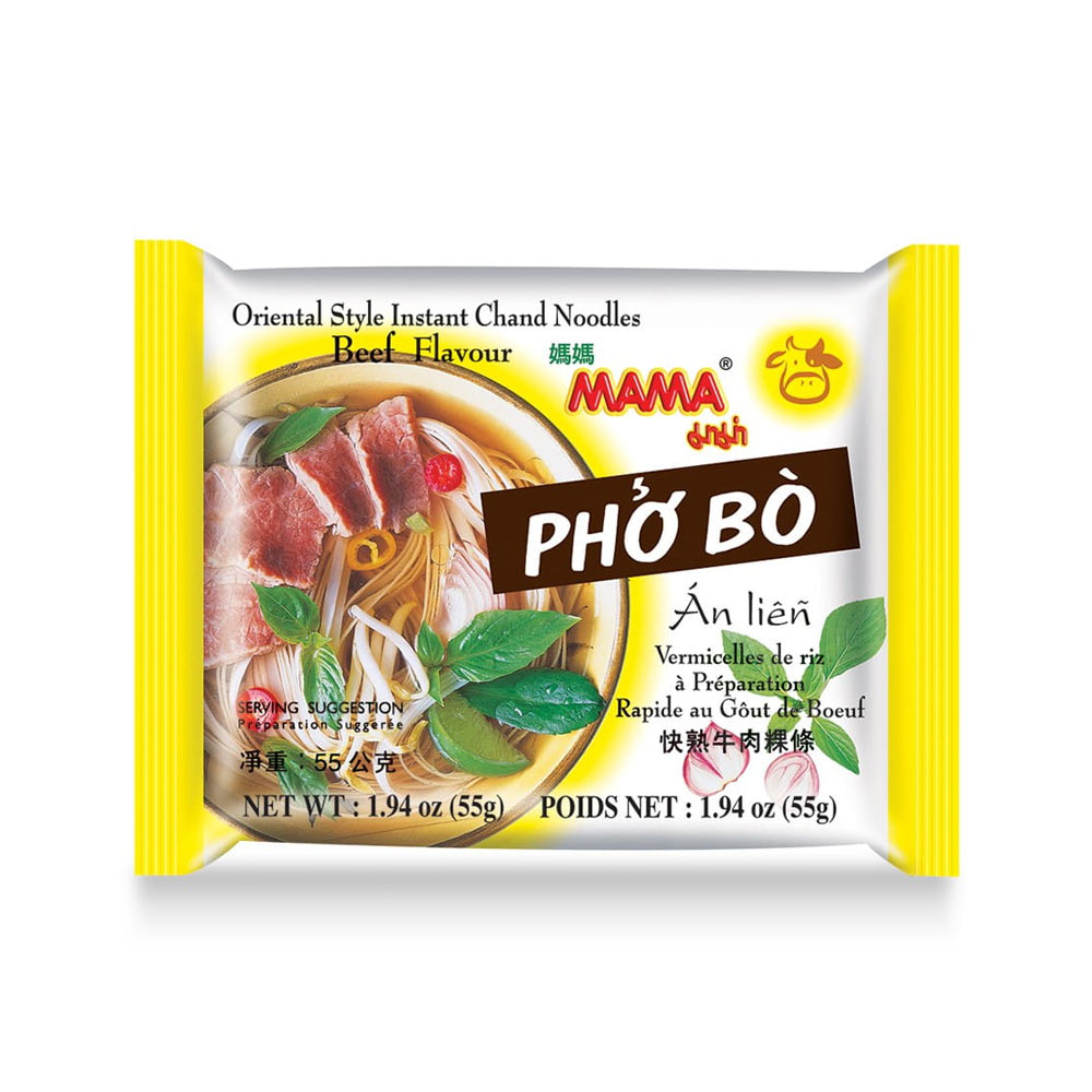 Pho Bo instant leves Pho Bo marhahússal, Mama, 55g - eMAG.hu
