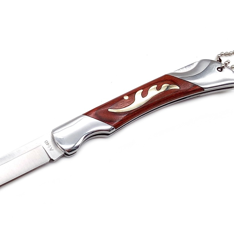 Cutit pliabil, Columbia, Inox,Argintiu/Maro - eMAG.ro