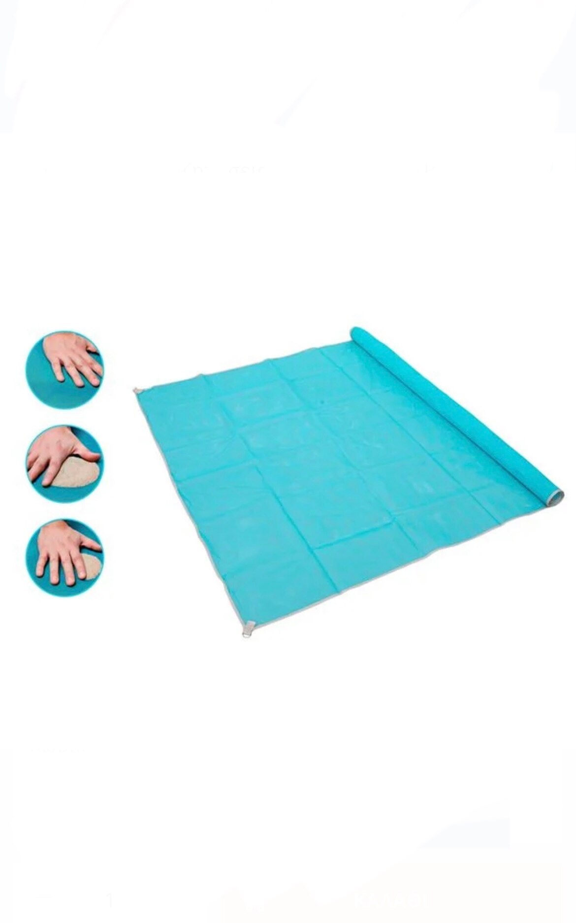 Rogojina de plaja formata din 2 straturi ce permit indepartarea usoara ...