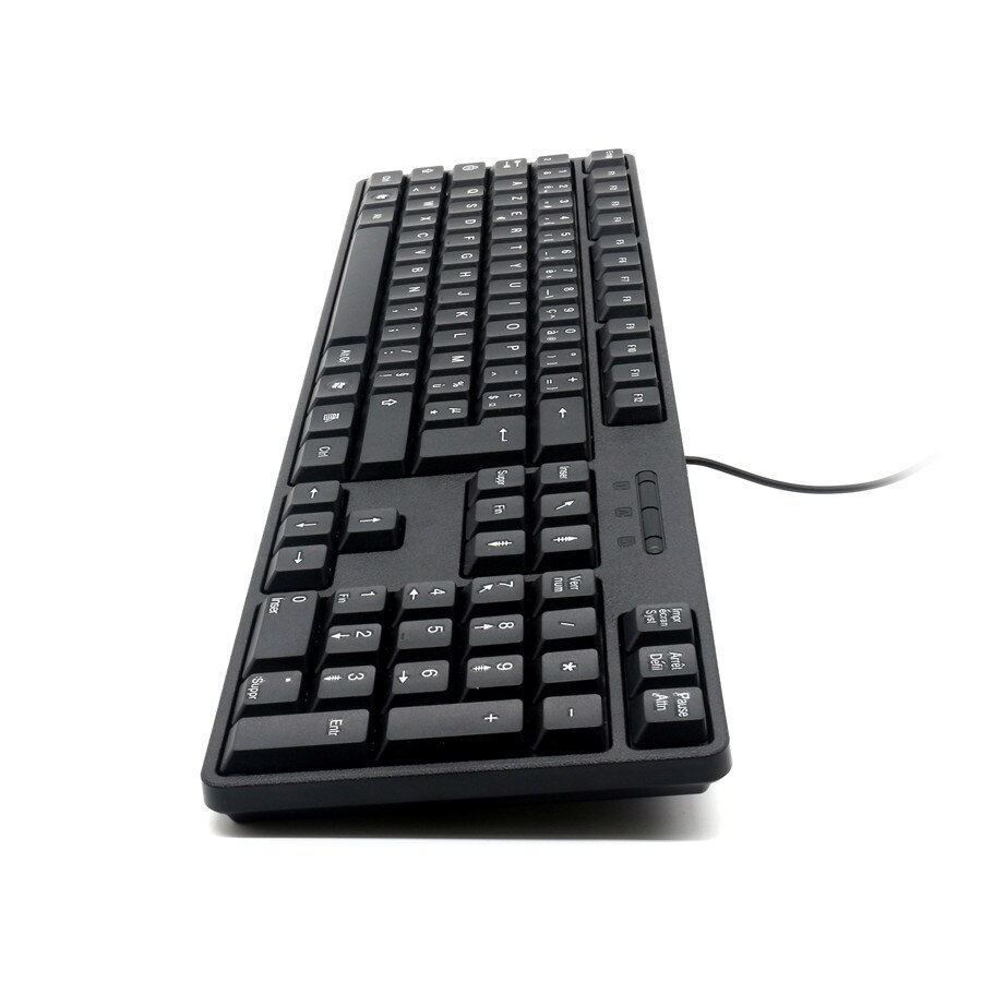 Tastatura de calculator cu fir cu tastatura numerica AWERTY USB HDWR ...
