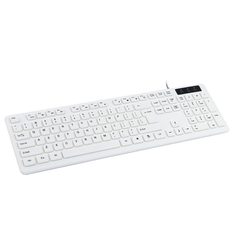 Tastatura de calculator cu fir alb QWERTY USB HDWR typerCLAW-PC110W ...