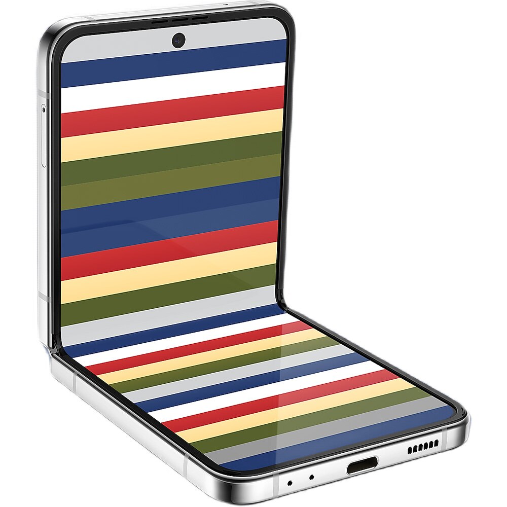 Telefon mobil Samsung Galaxy Z Flip4, 8GB RAM, 256GB, 5G, Silver Navy ...