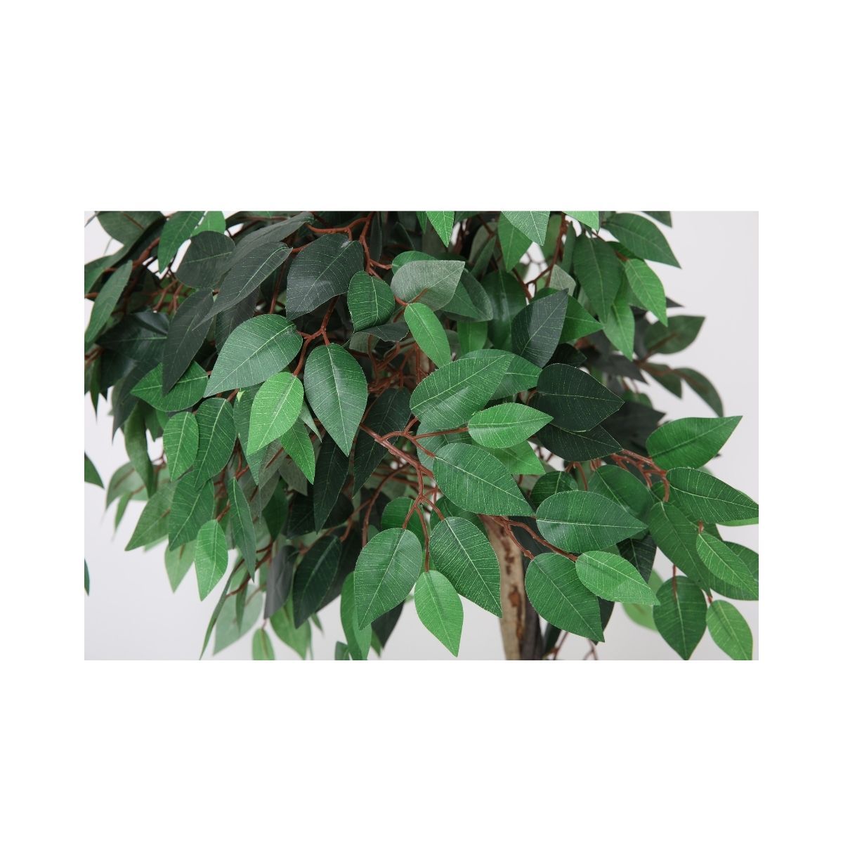 Planta artificiala Ficus, trunchi din lemn, 160 cm - eMAG.ro